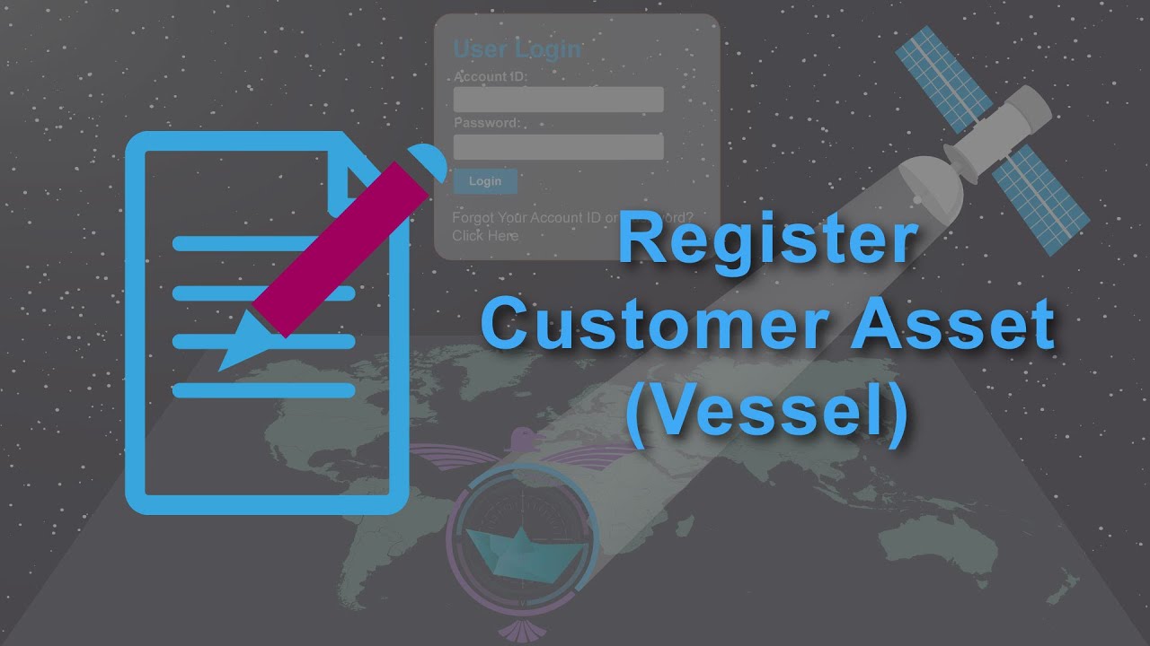 How to register Customer Asset / Vessel in Falcon Mega Track (Vessel ...