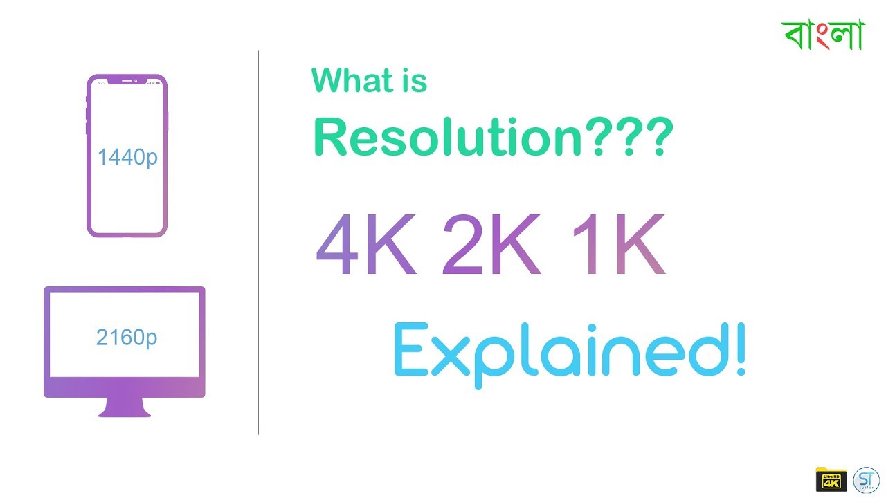 What Is Resolution 4K 2K 1K Explained In Detail In Bangla What Is Resolution 4K 2K 1K Explained In Detail In Bangla