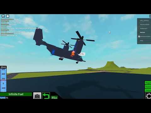 Roblox plane crazy V22 osprey showcase - YouTube
