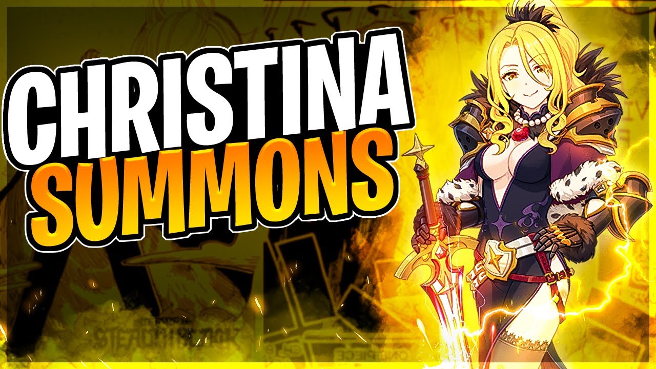 princess connect re dive Christina summons - YouTube