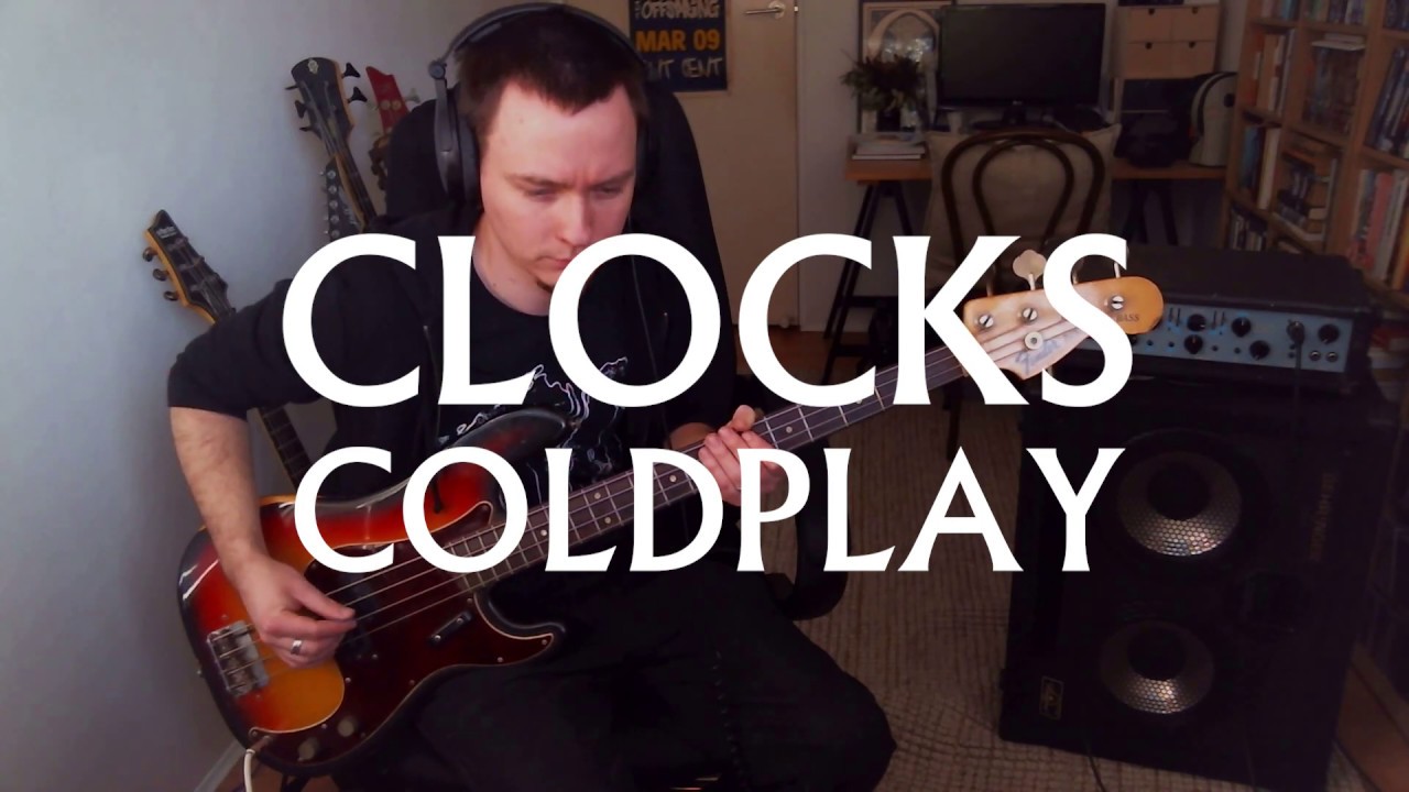 Coldplay - Clocks - Bass Cover - YouTube