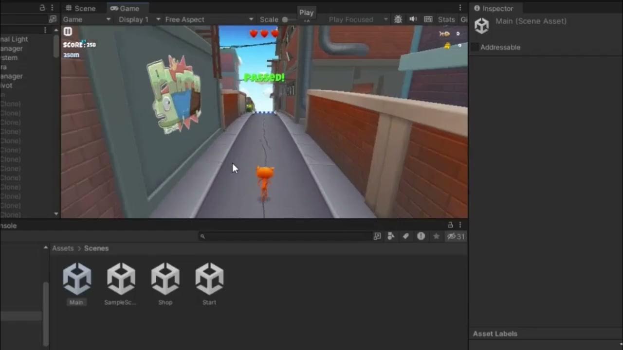 New Unity Game Endless Runner - YouTube