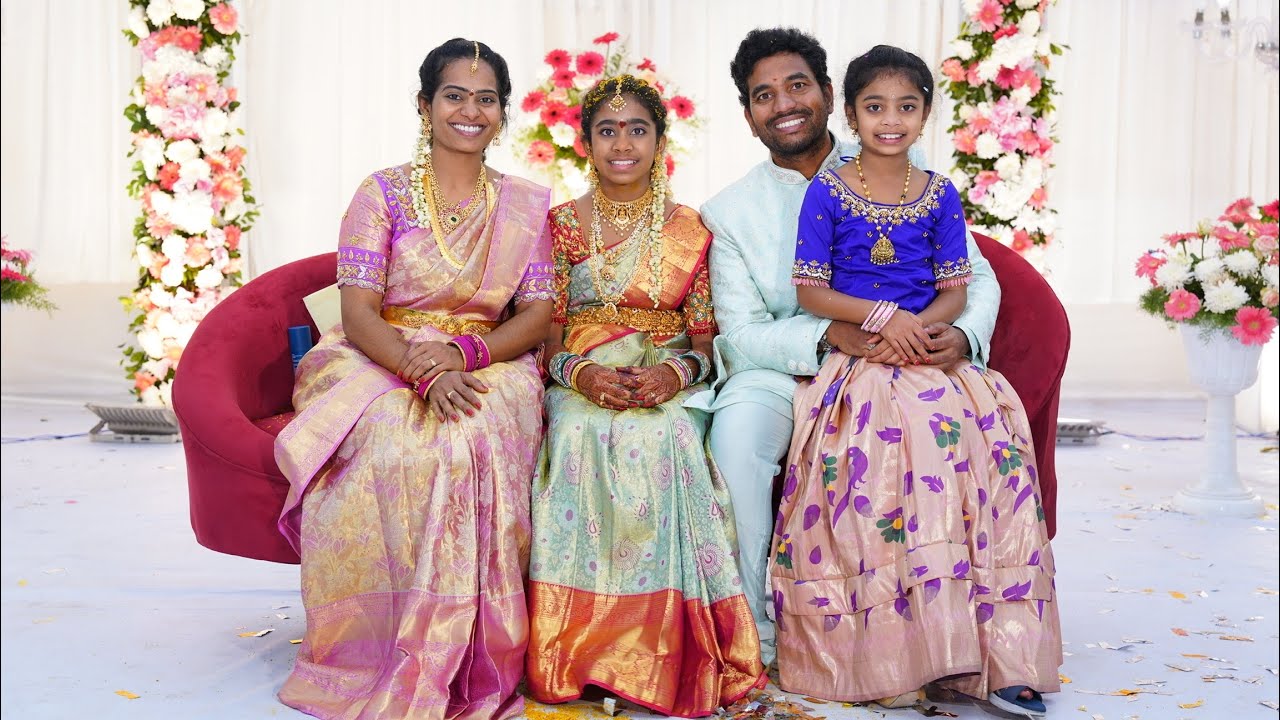 Joshitha half saree function Teaser - YouTube