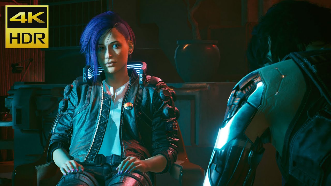 Cyberpunk 2077 - Suicide Ending (Saddest Ending) (4K HDR 60FPS) - YouTube