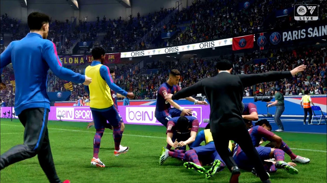 EAFC24 PS5 - Barcelona late winner - YouTube