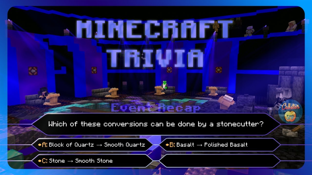Minecraft Trivia - Part 1 - YouTube