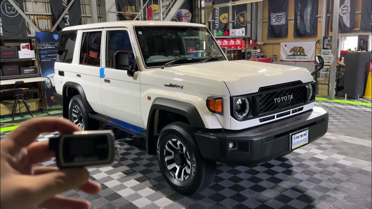 再々販ランクル70に最上級Grgoセキュリティ！ - YouTube