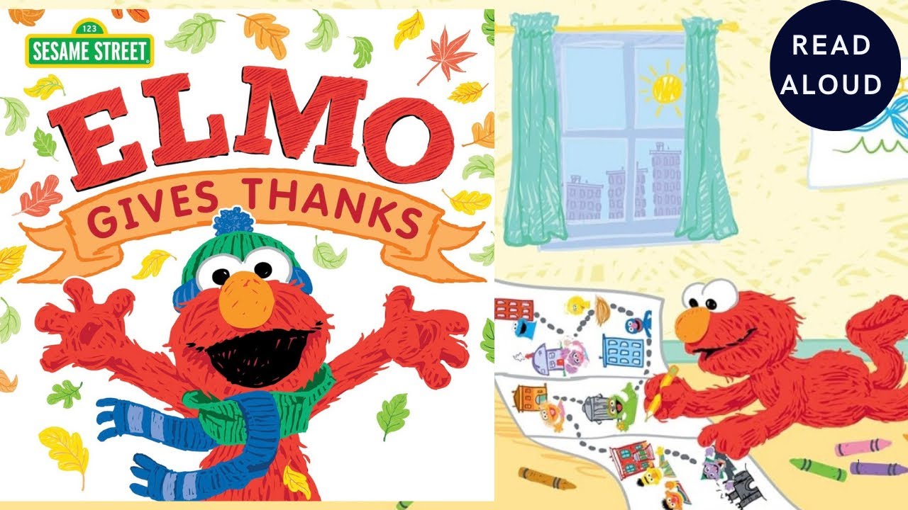 ELMO GIVE THANKS || 123 Sesame Street || INTERACTIVE READ ALOUD - YouTube
