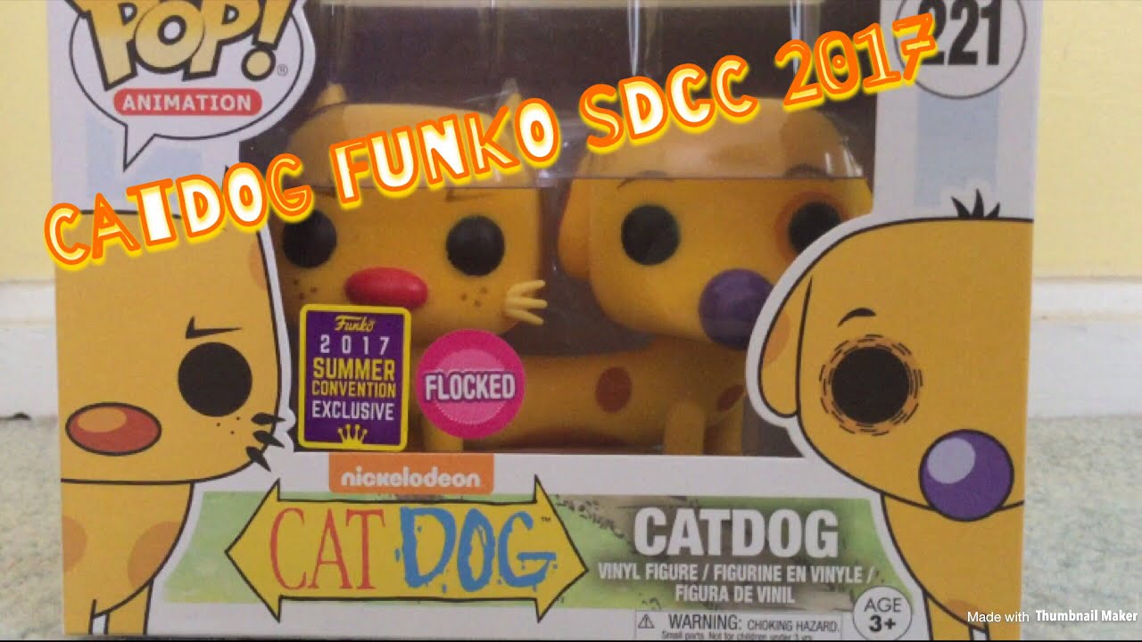 CATDOG SDCC 2017 Funko Pop Exclusive - YouTube