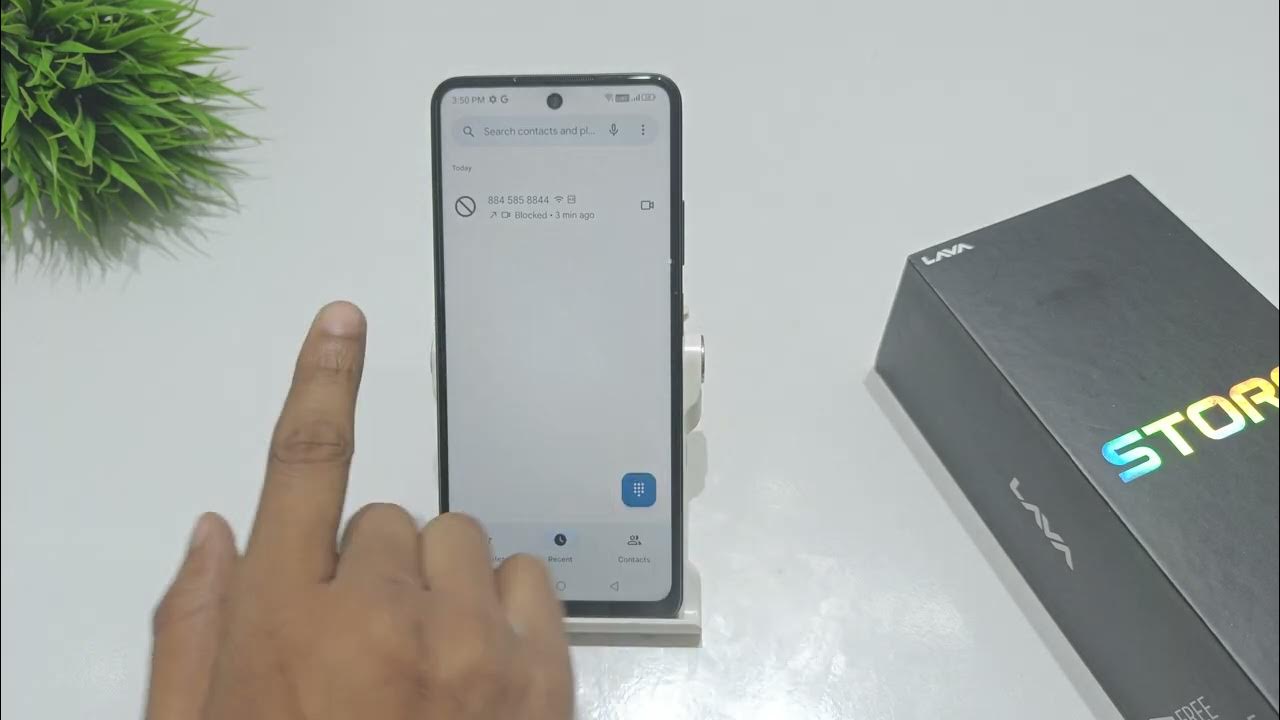 How to show block number in lava blaze pro 5g | lava storm 5g me number block kaise kare - YouTube