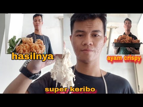 TUTORIAL BIKIN FRIED CHICKEN CRISPY DAN AYAM GEPREK KERIBO - YouTube