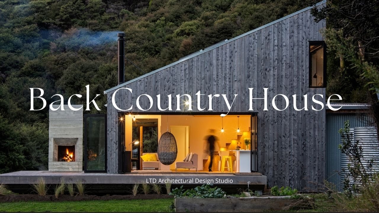 Simple and Elegant Country House Design — Back Country House - YouTube