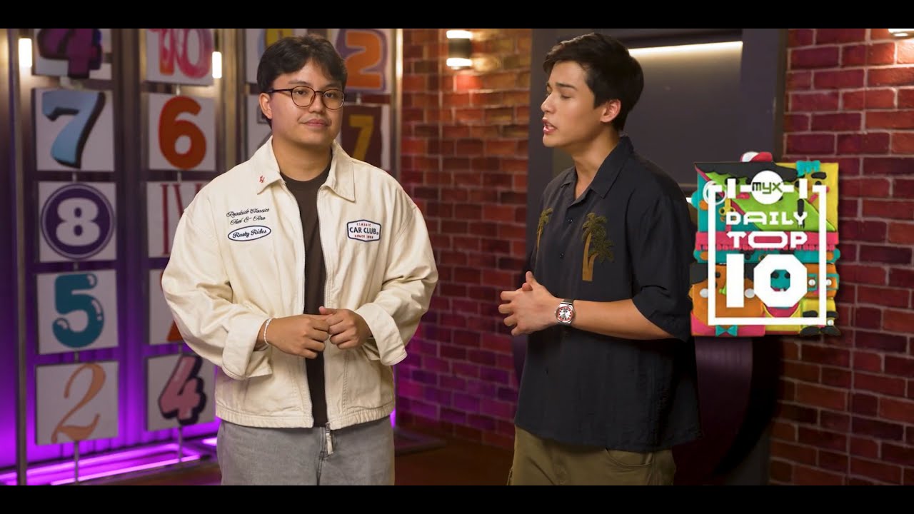 MYX Daily Top Ten w/ VJ Robbie (Aug. 11, 2025) - YouTube