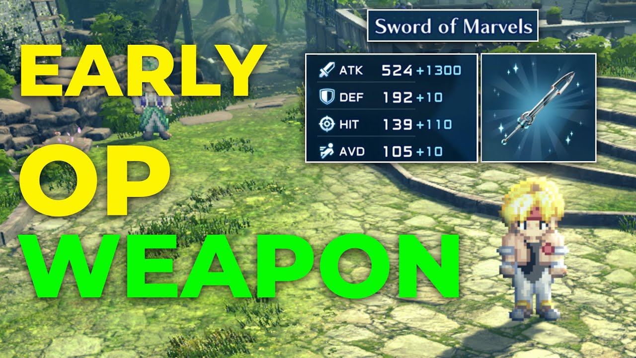 How to Get the Sword of Marvels EARLY in Star Ocean The Second Story R ...