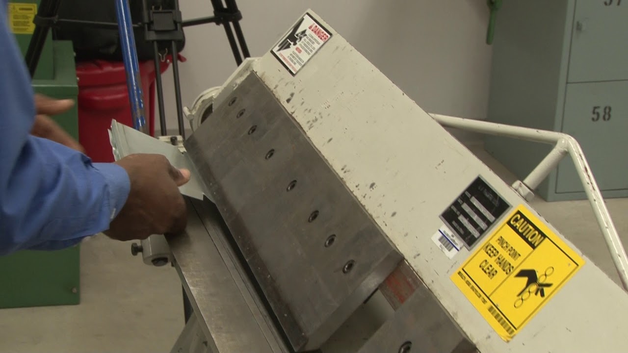 Sheet Metal Square Duct - YouTube