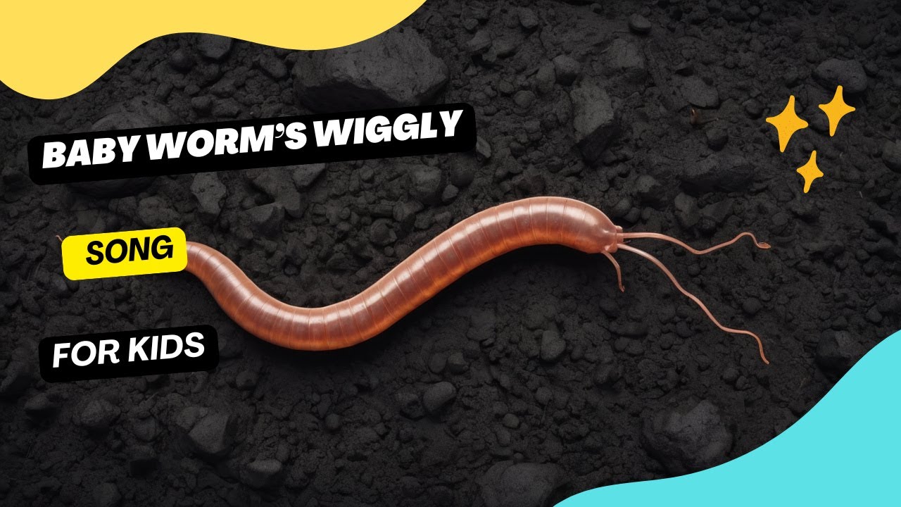 Baby Worm’s Wiggly Song - for Kids - YouTube