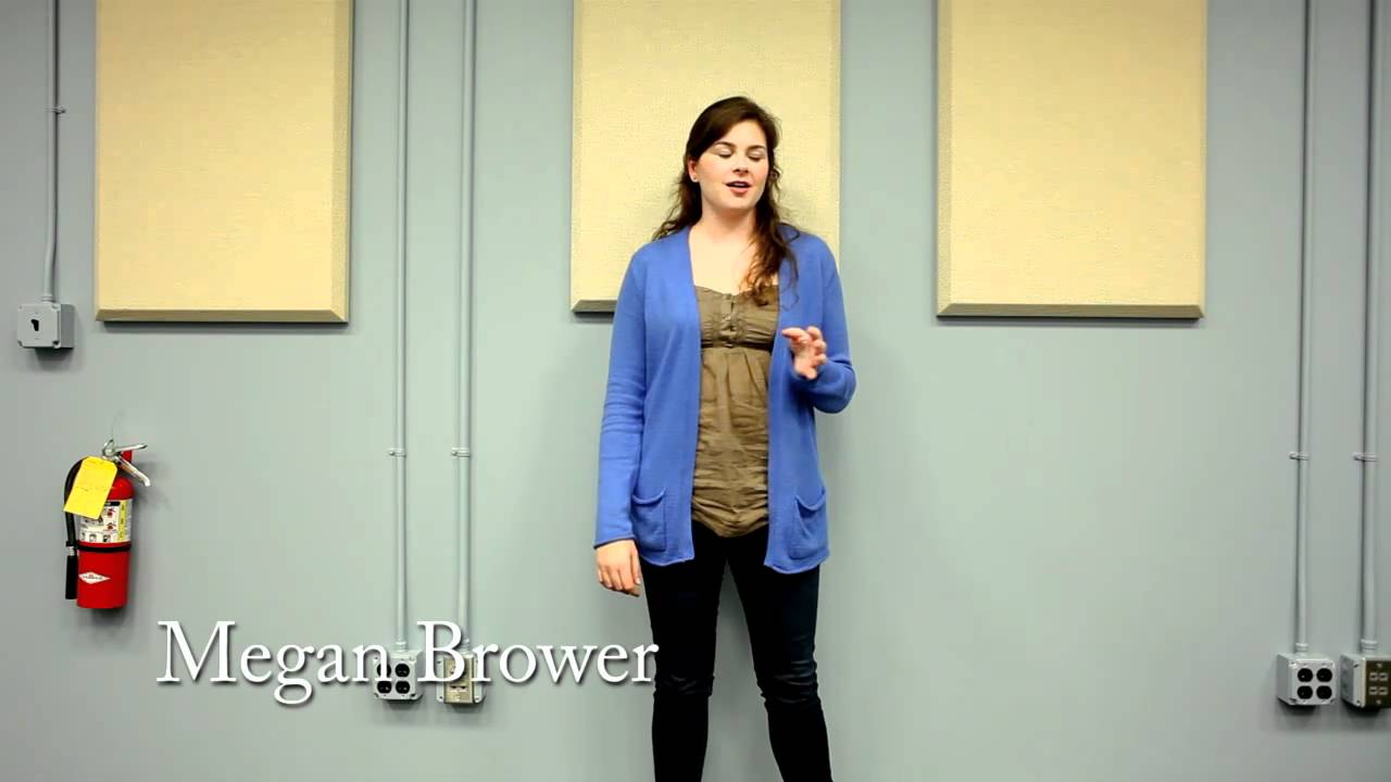 Rose Audition - Megan Brower Vocals 1 - YouTube