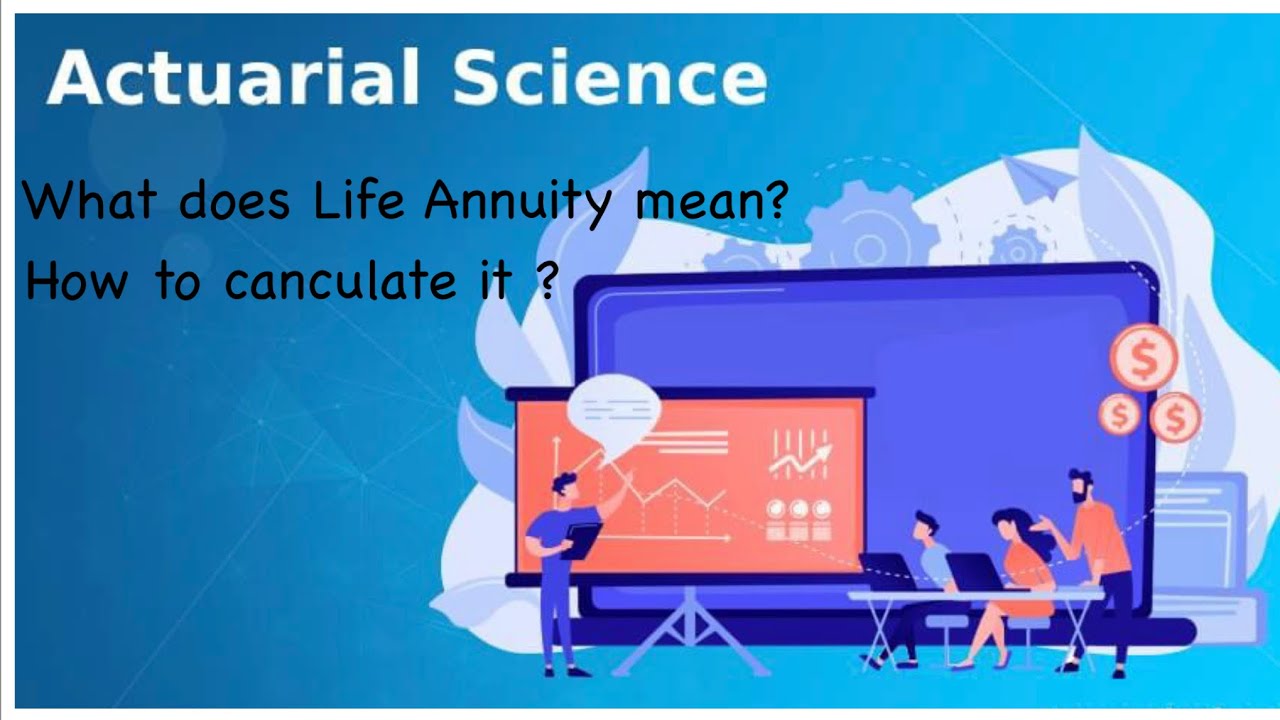 Derivation of annuity for life - YouTube