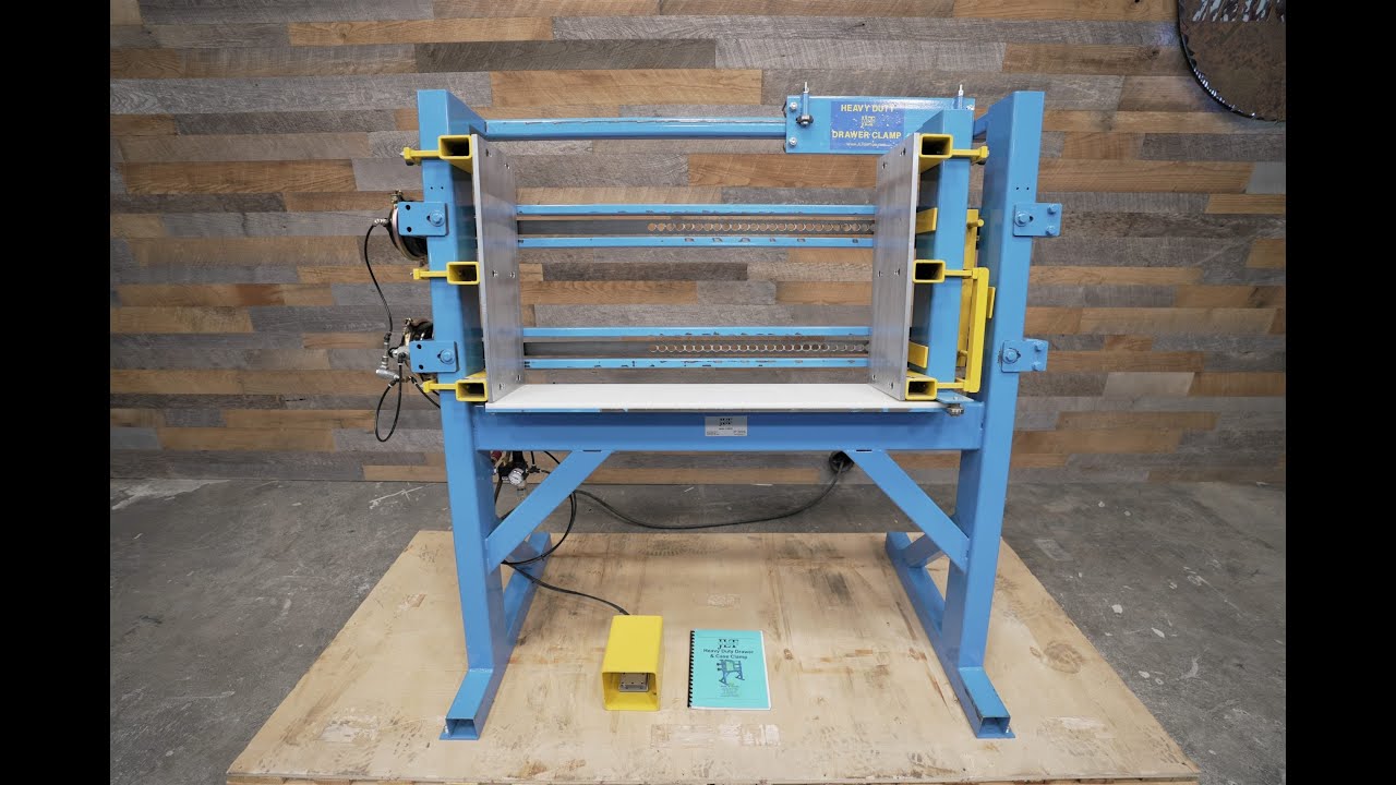 JLT #190B-M3 Heavy Duty Drawer Clamp – 10″ X 24″ X 36″ - YouTube