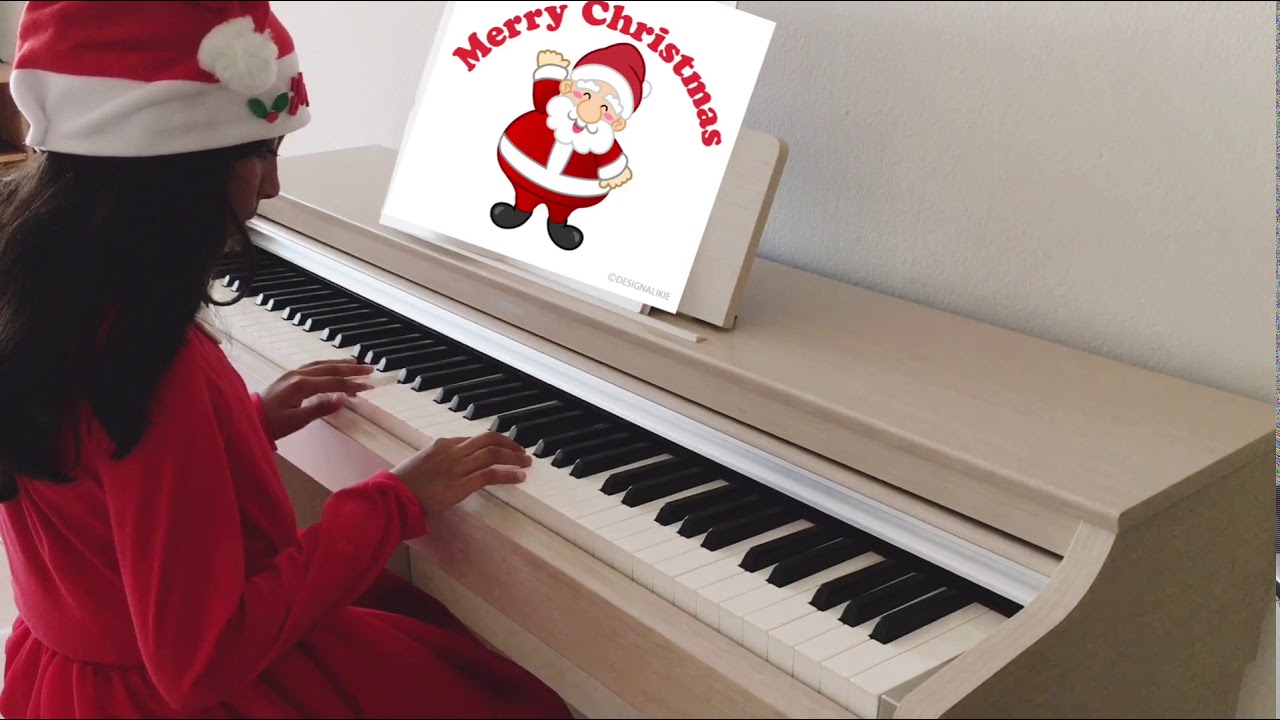 Dashing through the Snow- jingle bells on Piano by Hridhya - YouTube