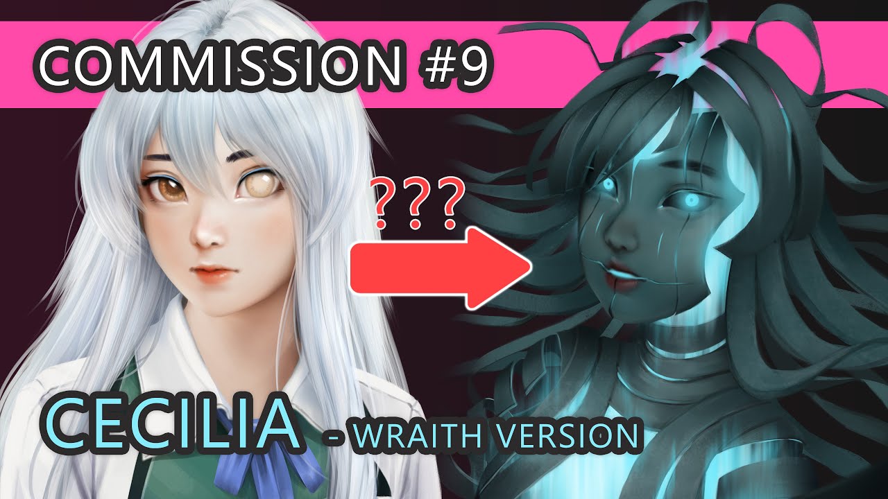 This is how I draw a Wraith ! - Art Commission #9 [Digital Painting ...