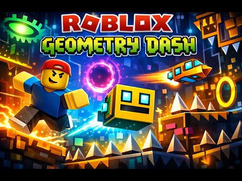 Rip off geometry dash on ROBLOX!!! - YouTube