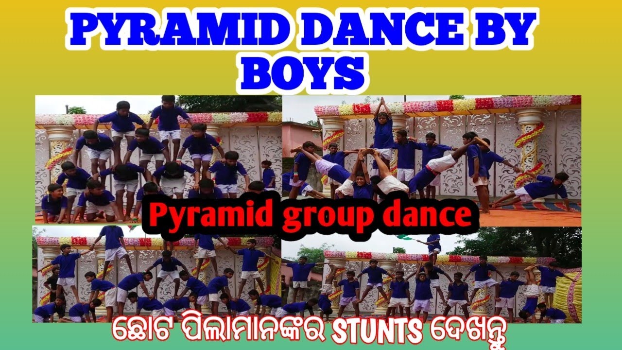 Human Pyramid by Boys | fusion | pyramid stunts | Human Pyramid ...