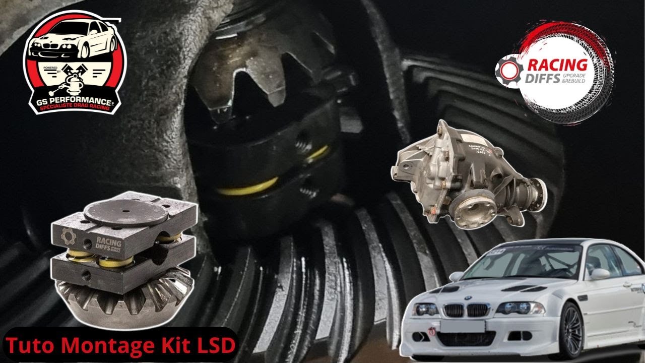 Montage kit LSD Racing Diffs pont 188K BMW E46, tuto - YouTube