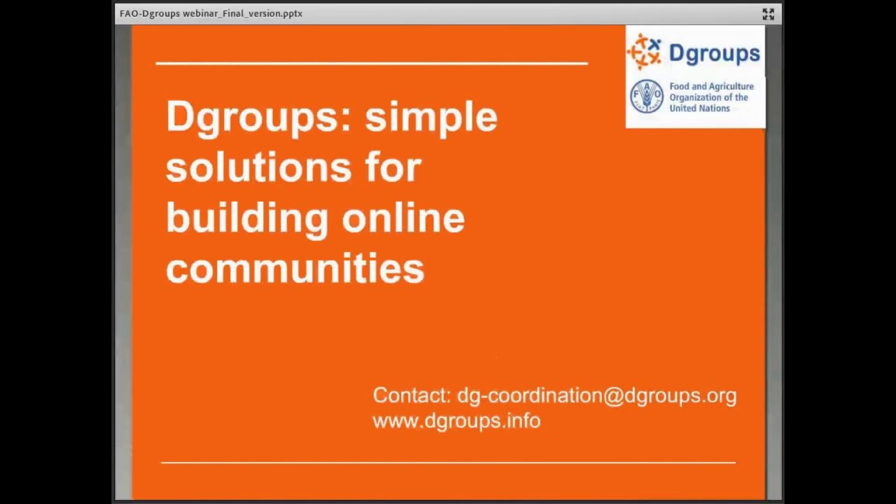 Introduction to Dgroups - YouTube