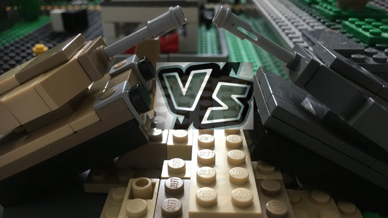 Lego Mini Tank Battle - YouTube