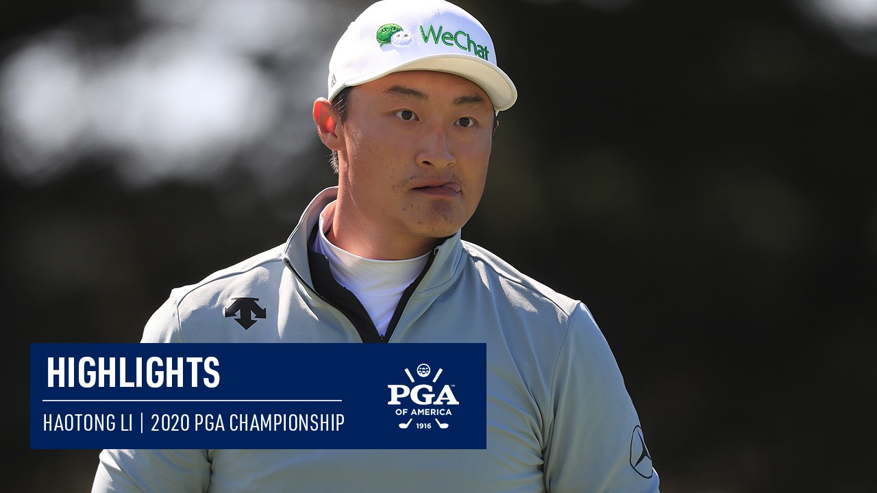 Every Shot from Haotong Li's Second Round | 2020 PGA Championship - YouTube