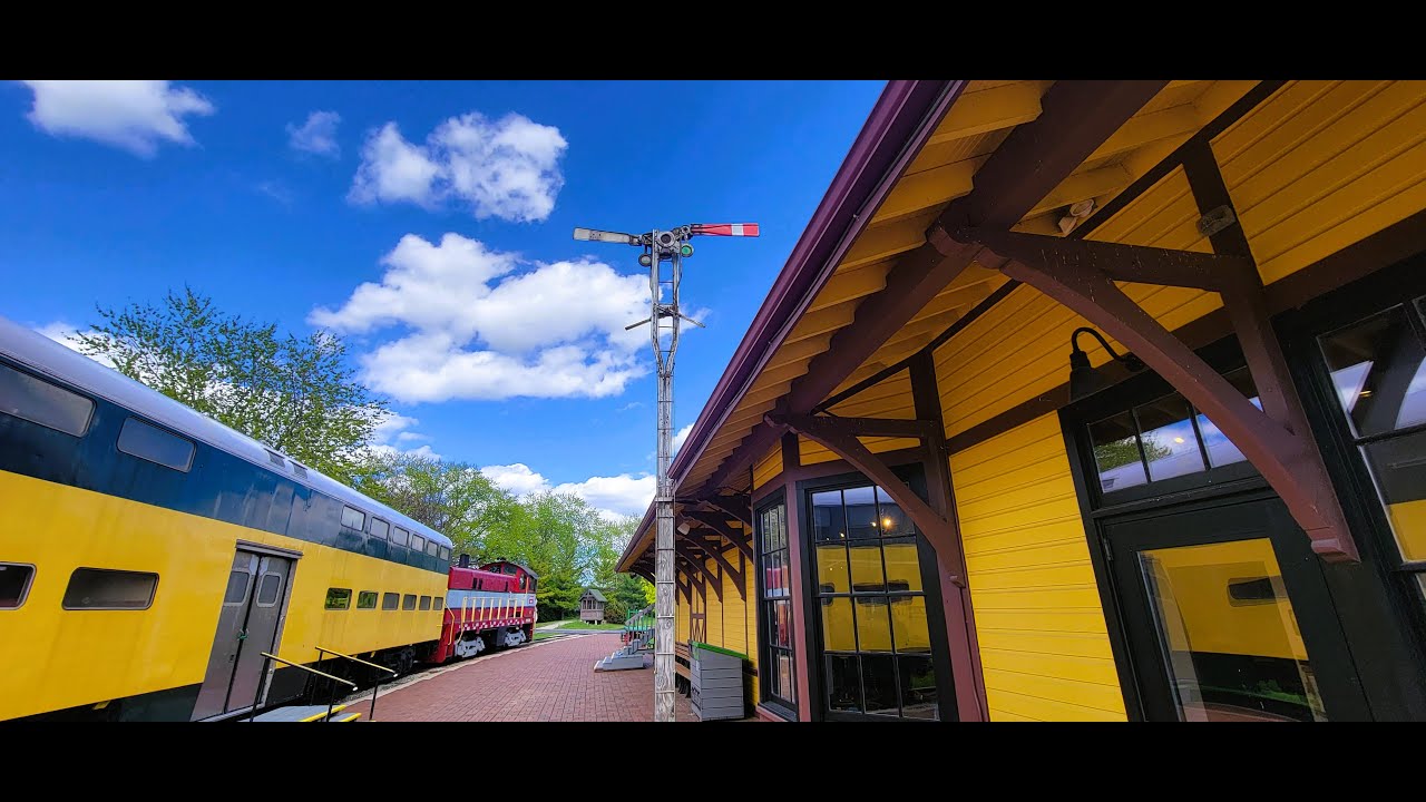 National Railroad Museum Train Ride - YouTube