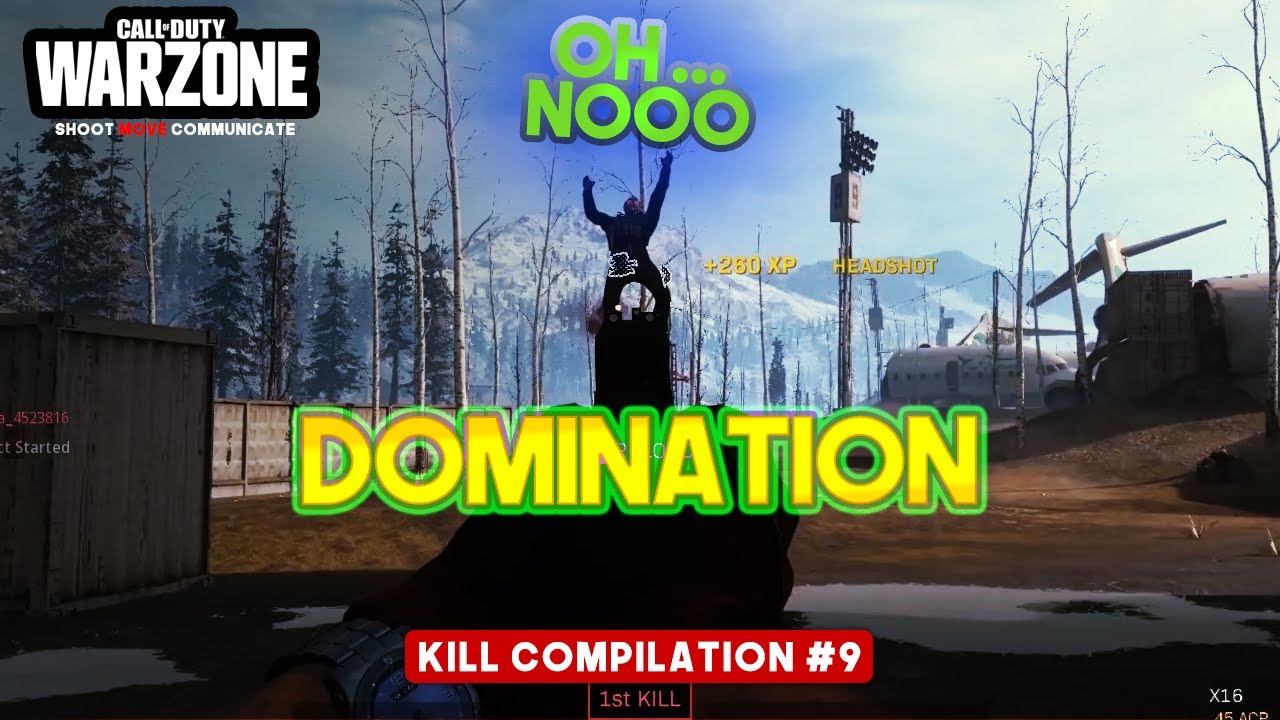 Kill Compilation 9 Cod Mw Warzone Youtube 3801
