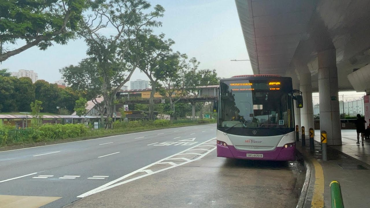 SBS Transit bus 156 Scania K230UB Euro IV (Batch 1) - YouTube