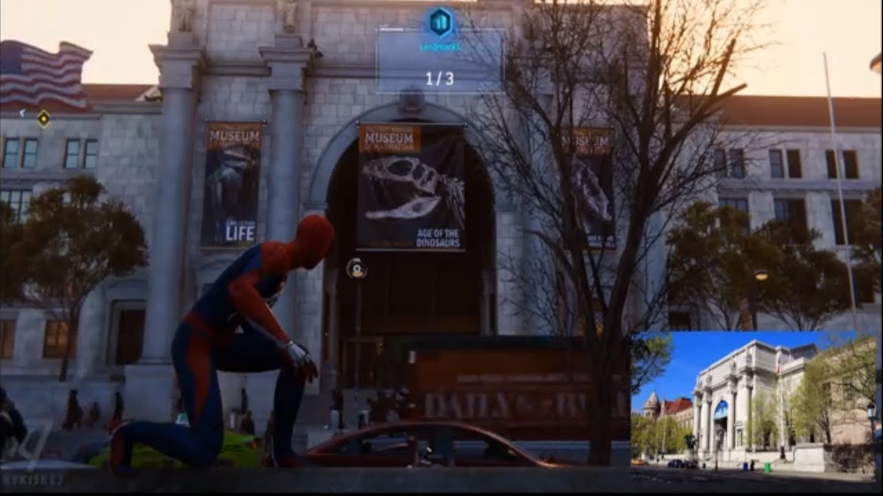Spider-Man PS4 - Amazing Re-Creation Of New York Game Vs Real Life ...