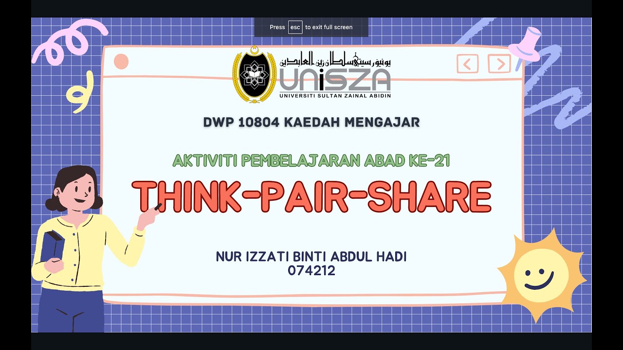 PAK-21 - THINK-PAIR-SHARE - YouTube