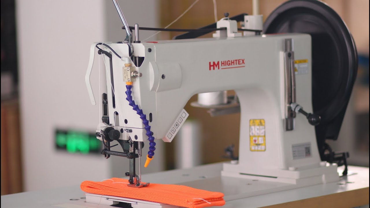 Super heavy duty webbing slings sewing machine to Chile - YouTube