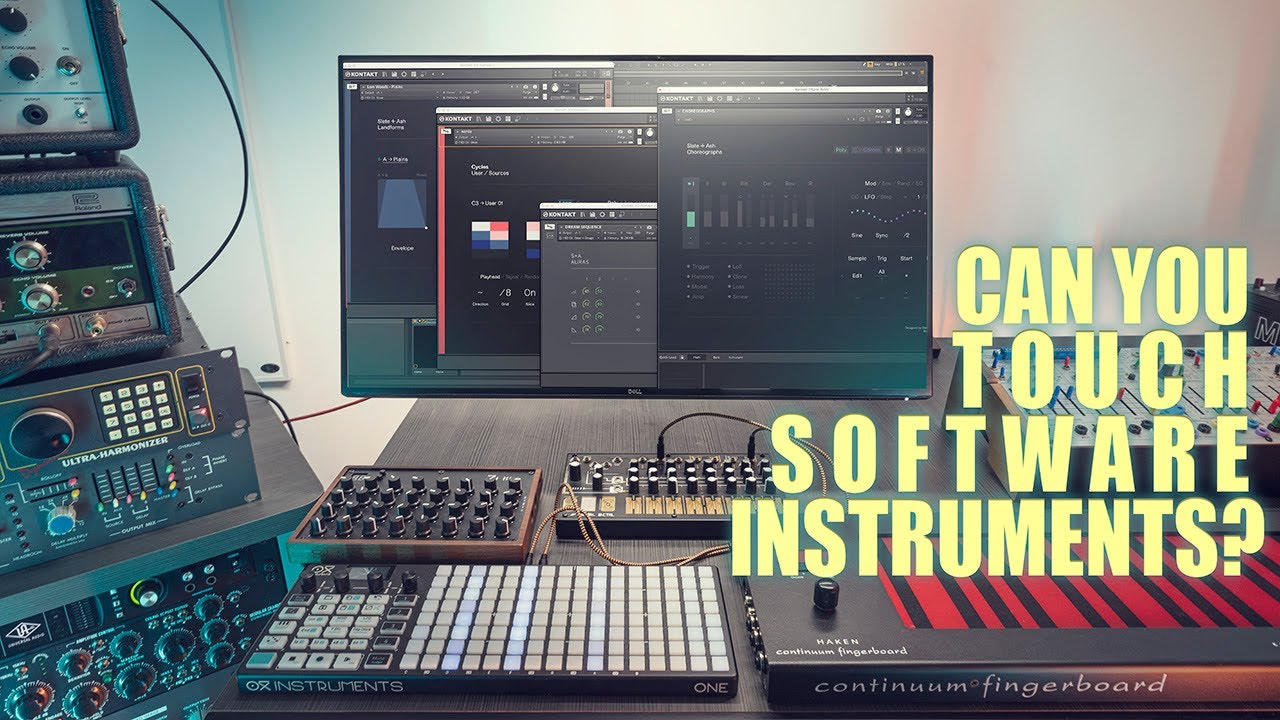 Can You Touch Software Instruments? [ Hybrid Setup with S+A suite ...