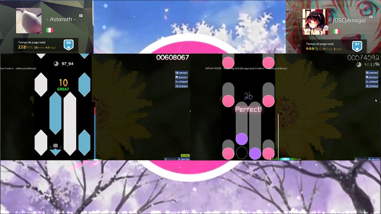 - Astaroth - vs [OSC]Amagai ||Osu!Mania 4k|| - (Frederic - oddloop) - YouTube