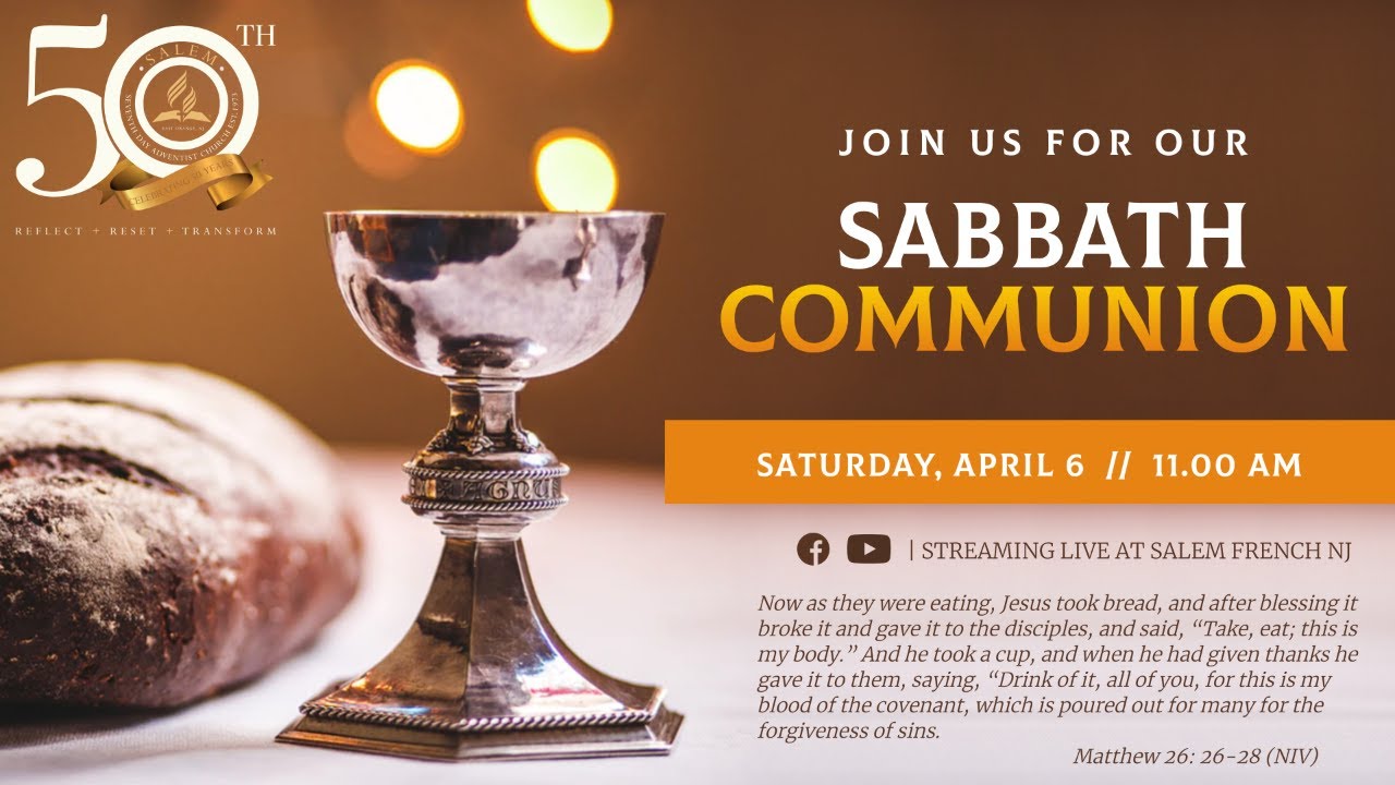 Sabbath Worship Service | Communion Sabbath | 04-06-2024 - YouTube