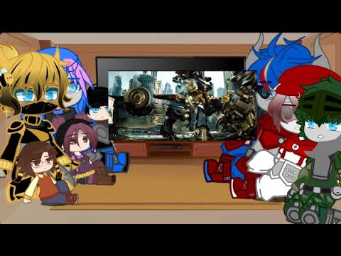Transformer Prime react to Soundwave Vs Bumblebee
