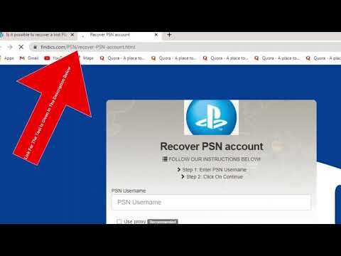 How To Recover PSN Account / PSN Account Recovery Tool/ Start to Finish ...