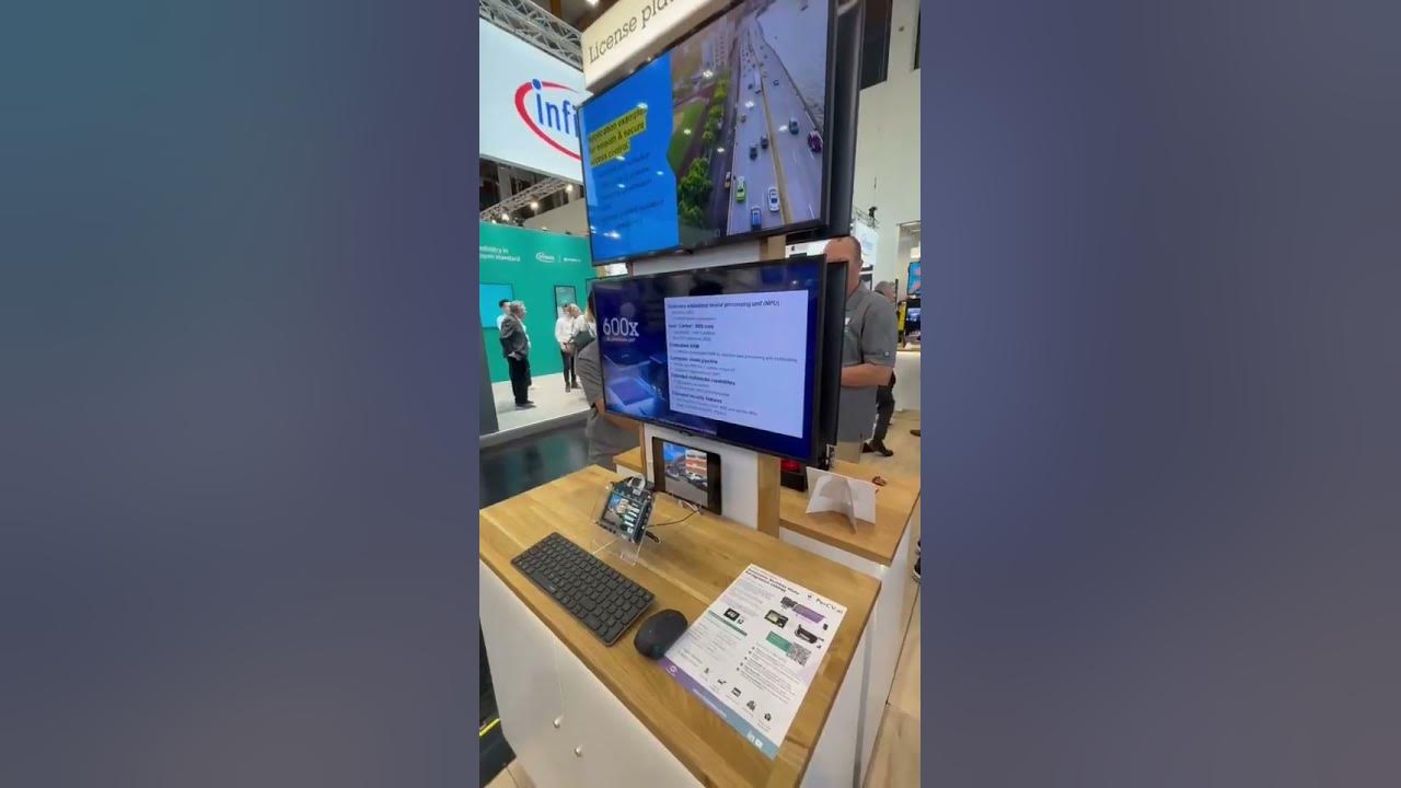 ANPR Demo STMicroelectronics at Embedded World 2025 - YouTube