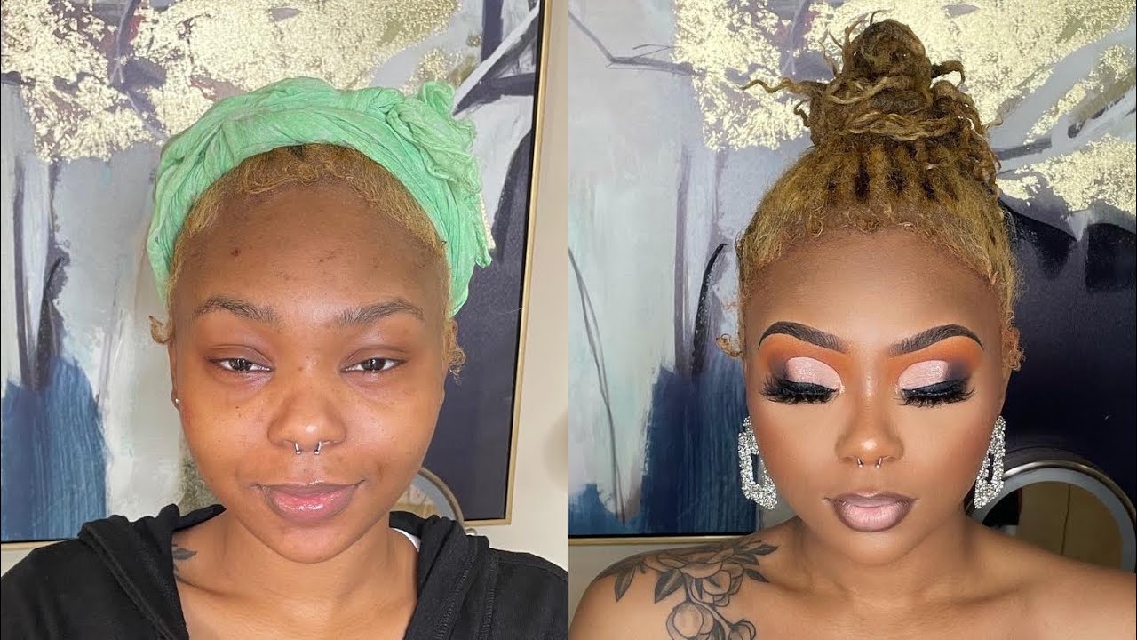 Beginner Easy CutCrease Glam Makeup Client Tutorial - YouTube