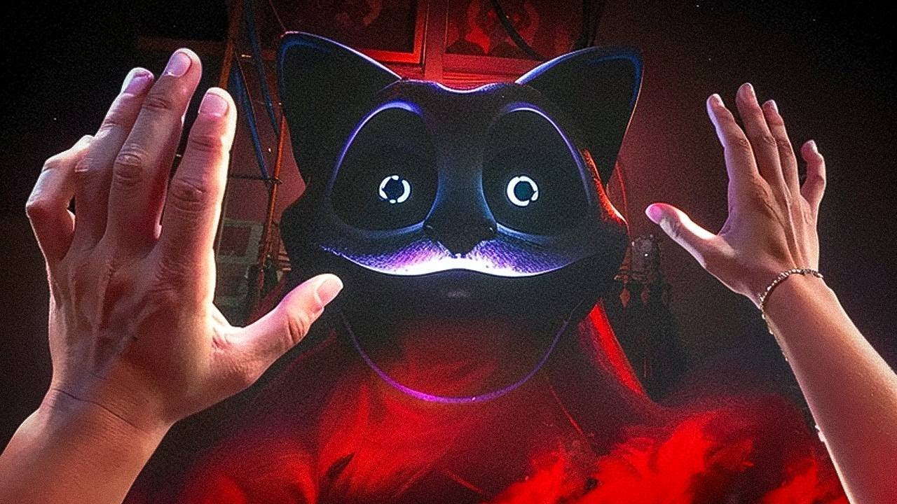 ESCAPING FROM SCARY CATNAP ( Epic Parkour POV ) - YouTube