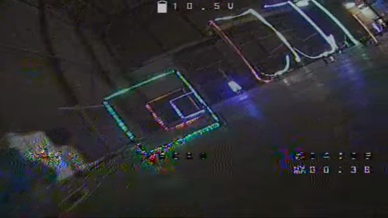 X2 ELF: maiden @ small drone race track - YouTube