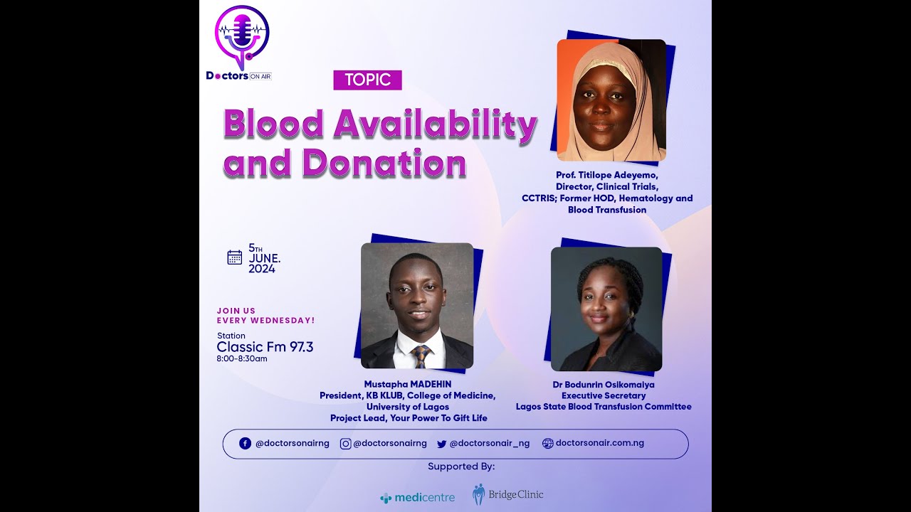 EPISODE 2423: Blood Availability & Donation - YouTube