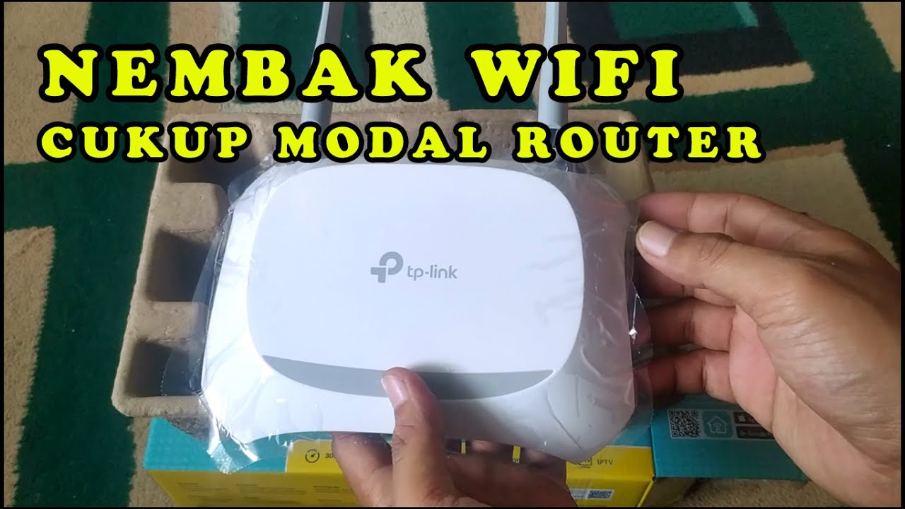 SETTING ROUTER TPLINK MODE WISP - YouTube