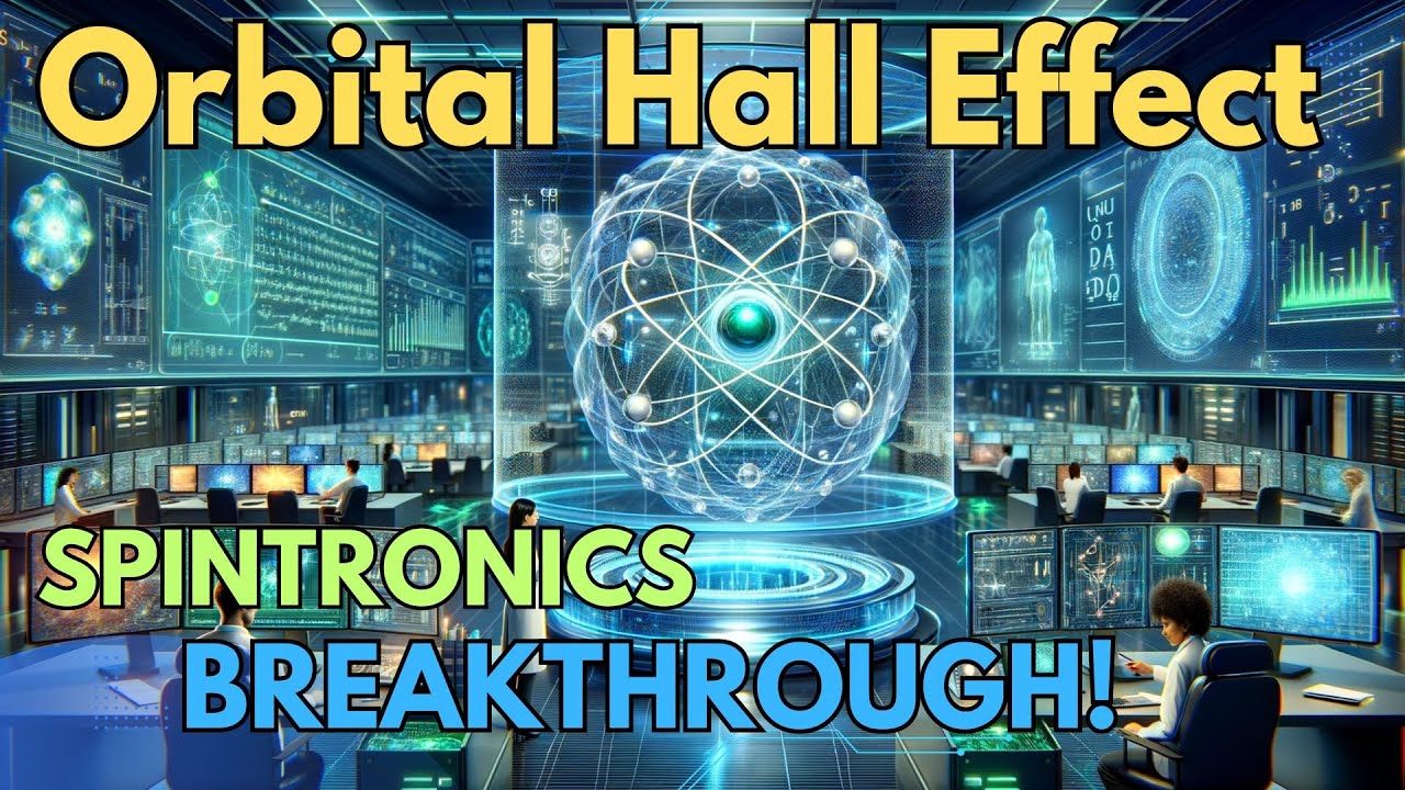 Orbital Hall Effect: A Spintronics Breakthrough #science #physics #light #viral #computing - YouTube