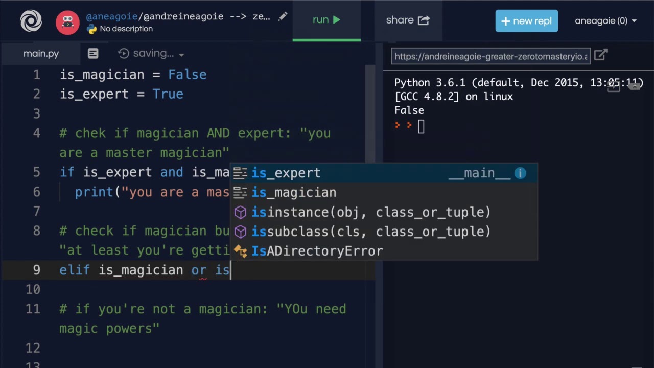 56 Exercise Logical Operators - YouTube